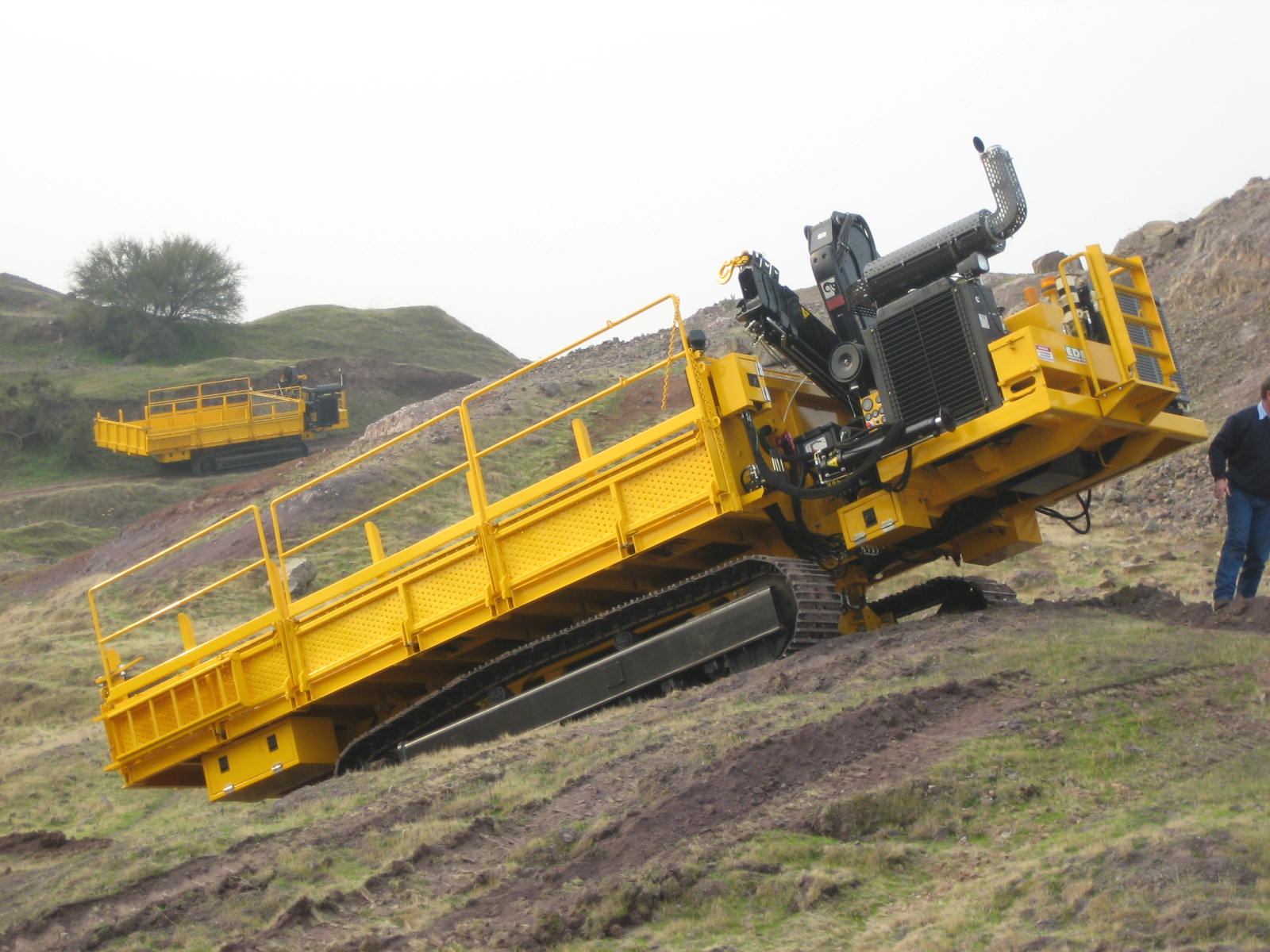 Remote Controlled Rod carrier with Crane – Containerised | EDM ...