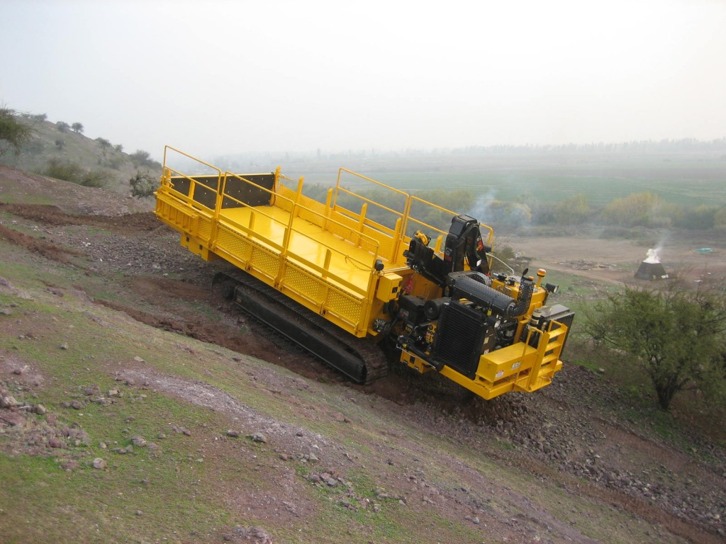 Remote Controlled Rod carrier with Crane – Containerised | EDM ...