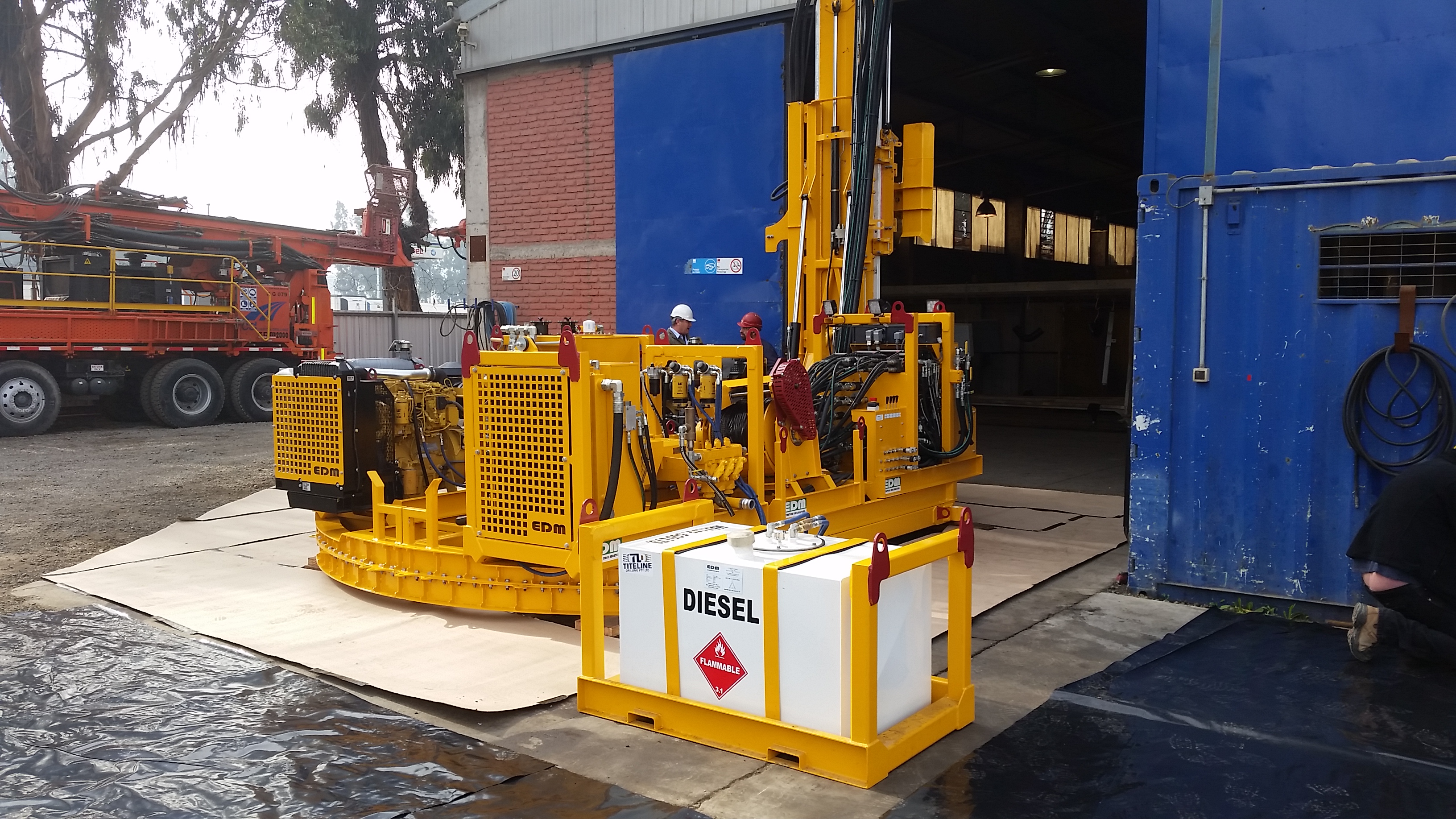 EDM 30K-HP HELIPORTABLE DIAMOND / MULTIPURPOSE DRILL RIG | EDM ...