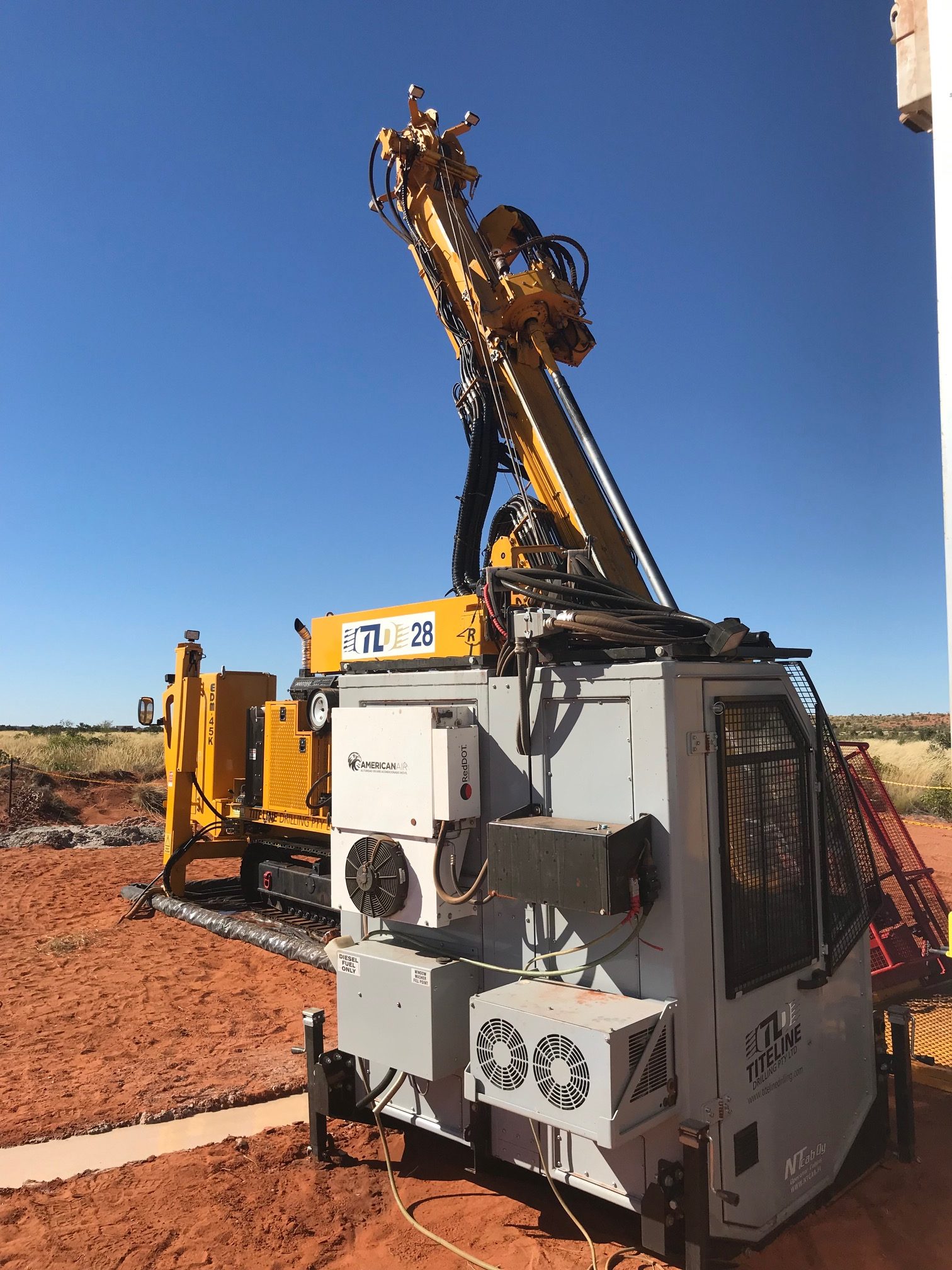 EDM45K-D – HIGH CAPACITY DIAMOND CORE SURFACE EXPLORATION DRILL RIG ...