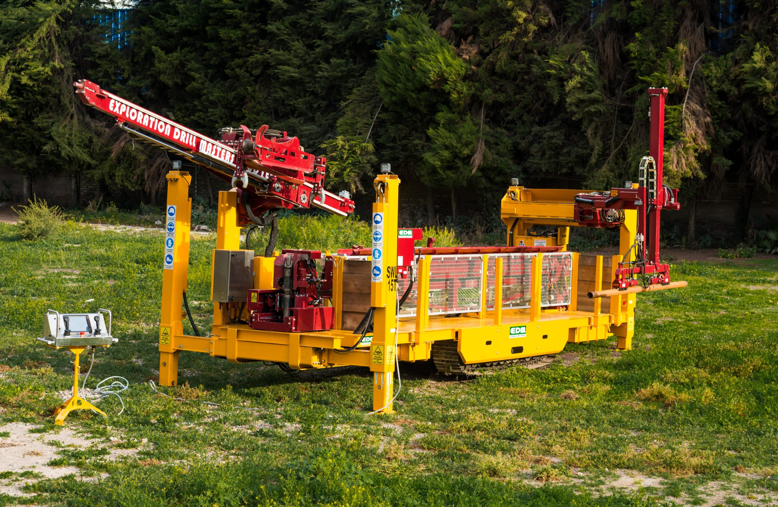 EDM Rod Feeder and Rod Handler Options | EDM – EXPLORATION DRILL ...